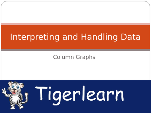 Introduction To Interpreting And Handling Data Column Bar Graphs