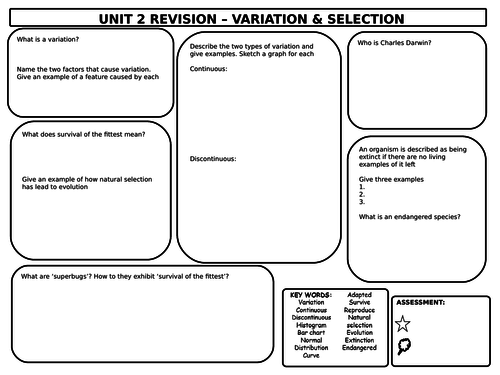 GCSE Biology Revision Mats Bundle | Teaching Resources