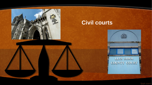 English Legal System - Civil Courts | Teaching Resources