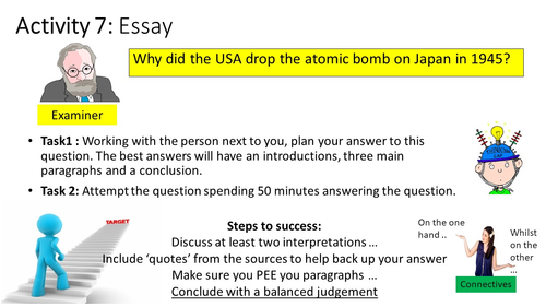 Why did the USA drop the atomic bomb on Japan? | Teaching Resources