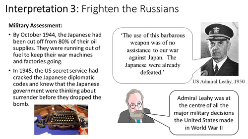 Why did the USA drop the atomic bomb on Japan? | Teaching Resources
