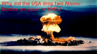 Why did President Truman decide to drop the atomic bomb on Japan in ...