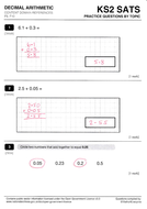 KS2 Maths (Decimal Arithmetic) | Teaching Resources