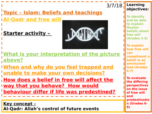Eduqas Religious Studies 9-1 GCSE: Islam: Beliefs and Practices - Free ...