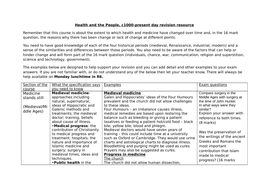Health and the People AQA GCSE revision | Teaching Resources