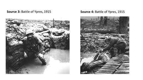 Evaluating historical sources from the First World War | Teaching Resources