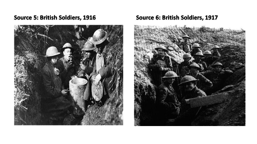 Evaluating historical sources from the First World War | Teaching Resources