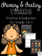 Thinking and Feeling Verbs | Teaching Resources