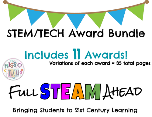 STEAM STEM Award Certificate Bundle | Teaching Resources