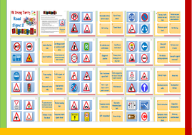 FLASHCARDS Series Bundle - Driving Theory ROAD SIGNS 1 & 2 by grainge ...