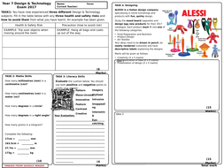 Year 7 baseline test for Design & Technology | Teaching Resources