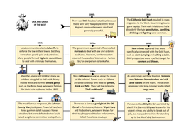 Edexcel GCSE 9-1 History: American West revision handouts | Teaching ...