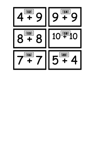 Add and Subtract to 20 - LOOP CARD / FOLLOW ME GAME | Teaching Resources