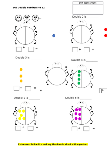 Doubles | Teaching Resources