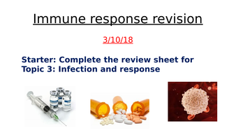Infection and response revision AQA 9-1 GCSE | Teaching Resources