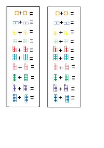 Doubling numicon worksheet year 1 | Teaching Resources Doubling numicon worksheet year 1 | Teaching Resources