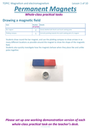 NEW AQA Permanent Magnets GCSE lesson | Teaching Resources