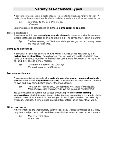 GCSE Grammar & Writing Booklet | Teaching Resources