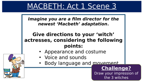GCSE Macbeth 1st half - AQA Literature Paper 1 | Teaching Resources