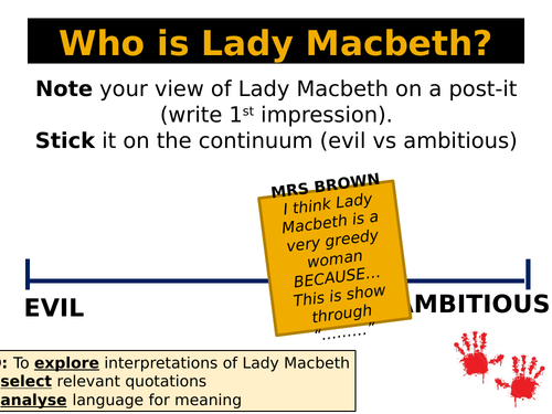 GCSE Macbeth 1st half - AQA Literature Paper 1 | Teaching Resources