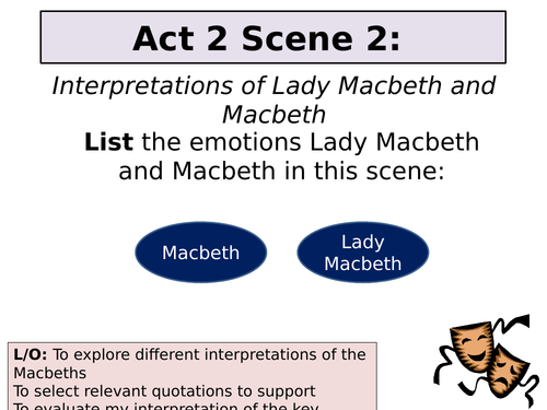 GCSE Macbeth 1st half - AQA Literature Paper 1 | Teaching Resources