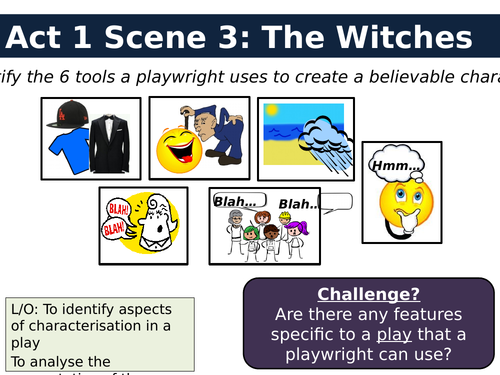 GCSE Macbeth 1st half - AQA Literature Paper 1 | Teaching Resources
