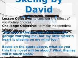 Chapter One of 'Skellig' by David Almond | Teaching Resources