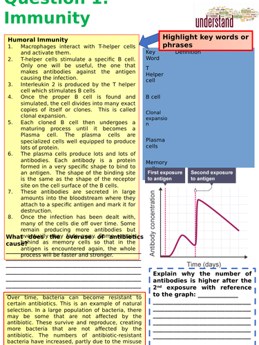 3 New Spec OCR A Level Biology Specimen Papers Workbooks | Teaching ...