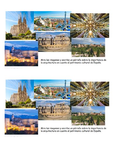 KS5 Spanish : Architecture & Culture in Spain | Teaching Resources