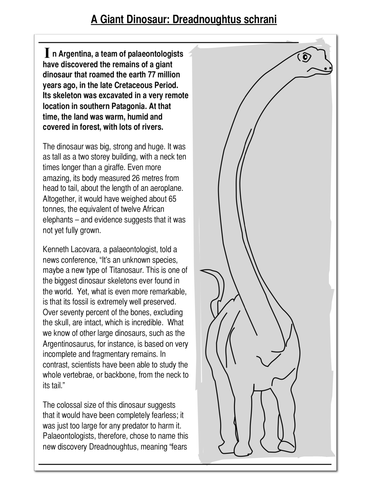 Practise SATS Tests (Dinosaur Discovery) 9-12 years | Teaching Resources
