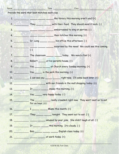 Present Simple Tense-Verb Be Matching Worksheet | Teaching Resources