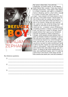 Year 5/6 Whole Class Reading Lesson on Inference using Refugee Boy and ...