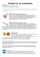 Art and Design Annotation and Evaluation guide based on Peps Mccrea's ...