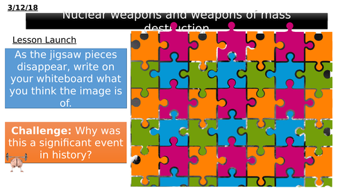 Nuclear weapons and weapons of mass destruction | Teaching Resources