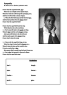 Sympathy and Caged Bird by Paul Laurence Dunbar and Maya Angelou ...