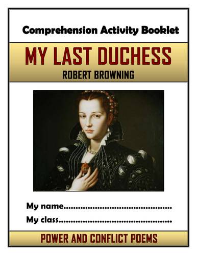 My Last Duchess Bundle! | Teaching Resources
