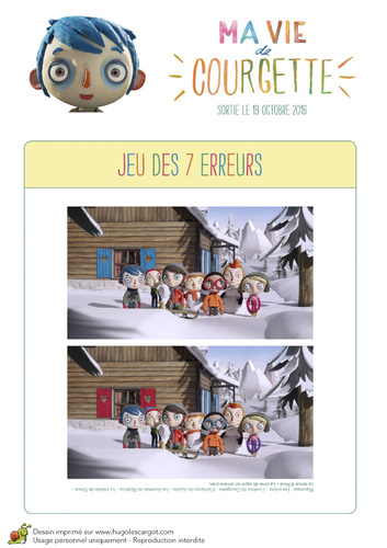 KS3 French film - Ma vie de Courgette | Teaching Resources