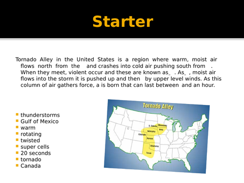 Measuring Tornadoes- The Fujita scale | Teaching Resources