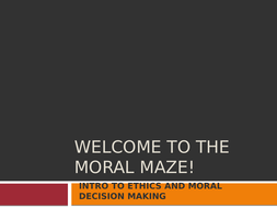KS3 An Introduction to Ethical Decision Making and Morality | Teaching Resources