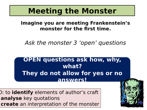 Frankenstein by Mary Shelley - Designed for KS3 | Teaching Resources