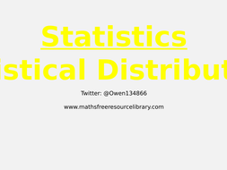 A-level Statistics and Mechanics Year 1/AS | Teaching Resources