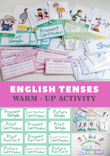 Warm up activity. English tenses | Teaching Resources