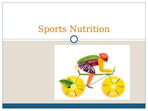 Unit 11 Sports Nutrition level 3 BTEC | Teaching Resources