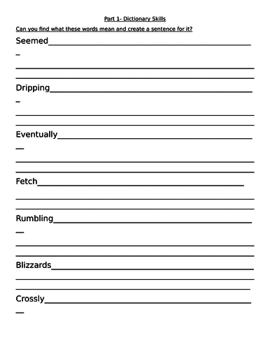 Emily Brown and The Thing by Cressida Cowell/ Neal Layton Whole Class ...