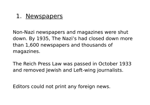 Nazi Propaganda- The complete lesson | Teaching Resources
