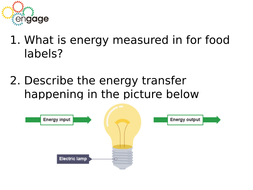 Comparing rates of energy transfer | Teaching Resources