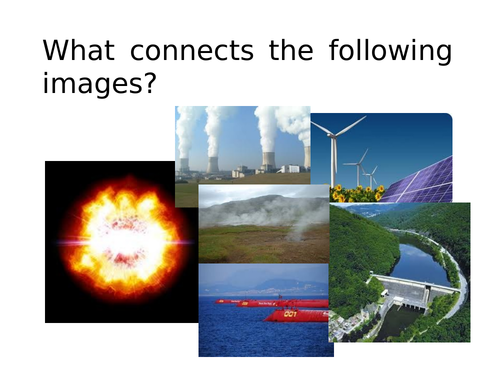 Energy card game | Teaching Resources