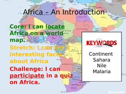 Africa - KS3 Geography SEN SOW | Teaching Resources