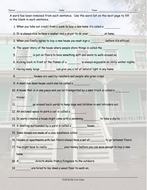 Houses-Apartments Types-Features Missing One Word Worksheet | Teaching ...