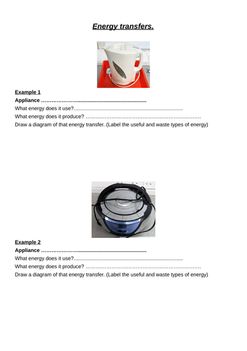 AQA: GCSE Science (1-9): Physics: Energy topic lesson | Teaching Resources